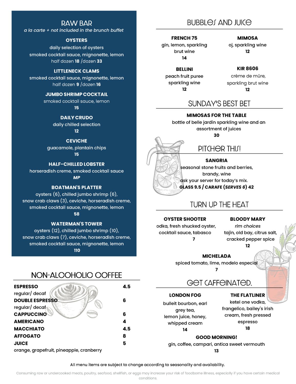 Sunday Brunch Buffet - J. Hollinger's - Silver Spring, MD Restaurant